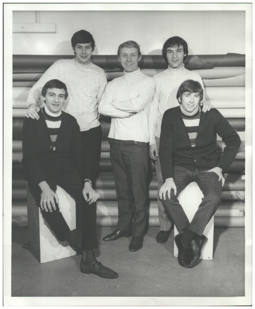 C2231/ The Overlanders UK Popgruppe Foto 25,5 x 20,5 cm 1966 · Martin ...